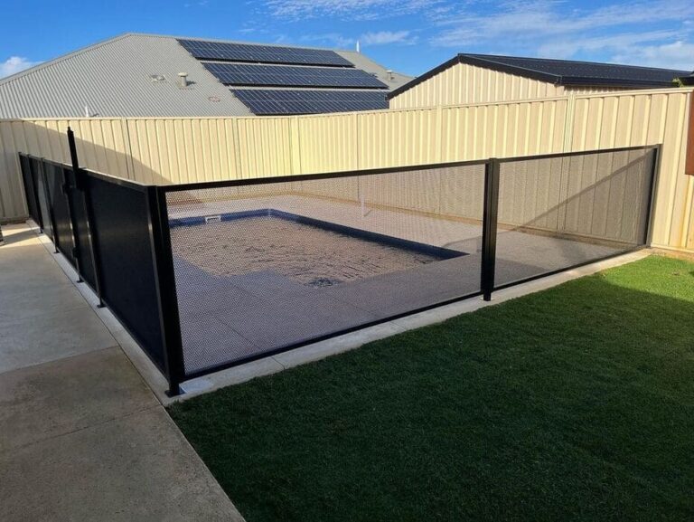 Mesh Pool Fencing Perth | Perf Pool Fencing Perth | Eline Fencing