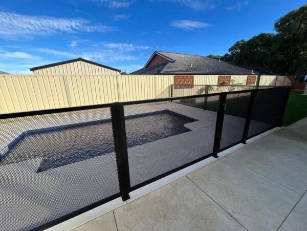 Mesh Pool Fencing Perth | Perf Pool Fencing Perth | Eline Fencing