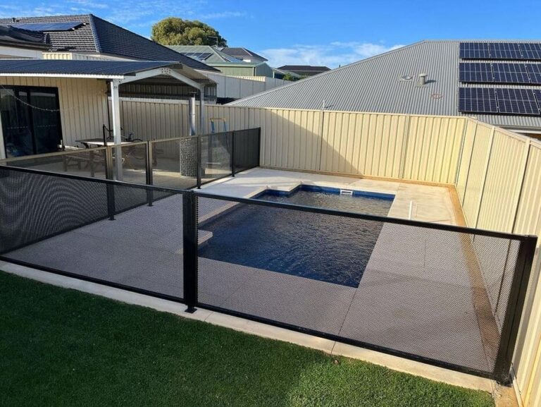 Mesh Pool Fencing Perth | Perf Pool Fencing Perth | Eline Fencing